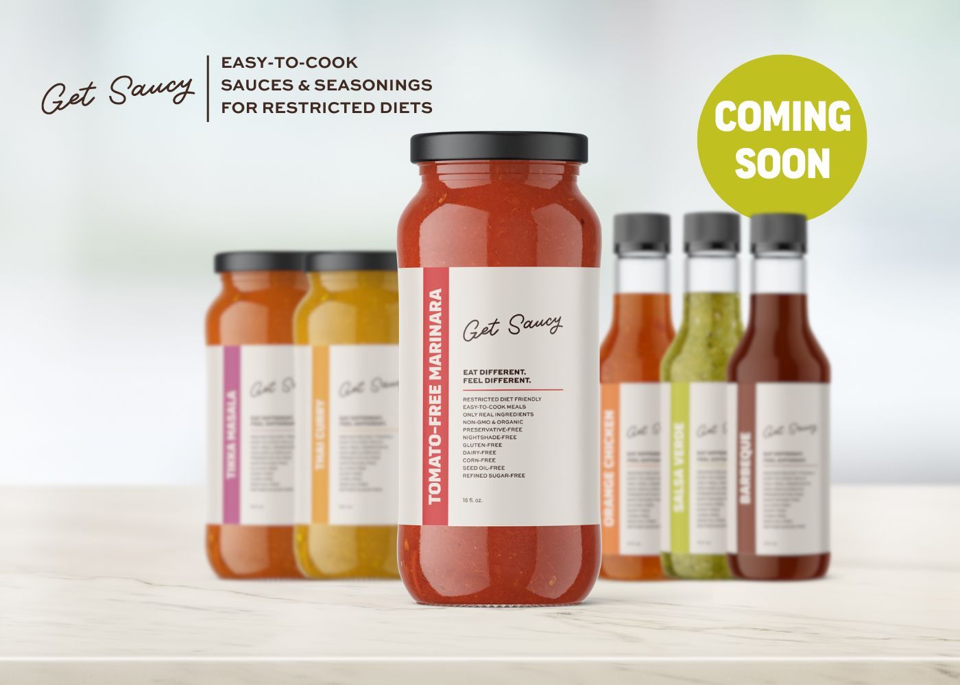 Eat Different. Feel Different. Get Saucy.