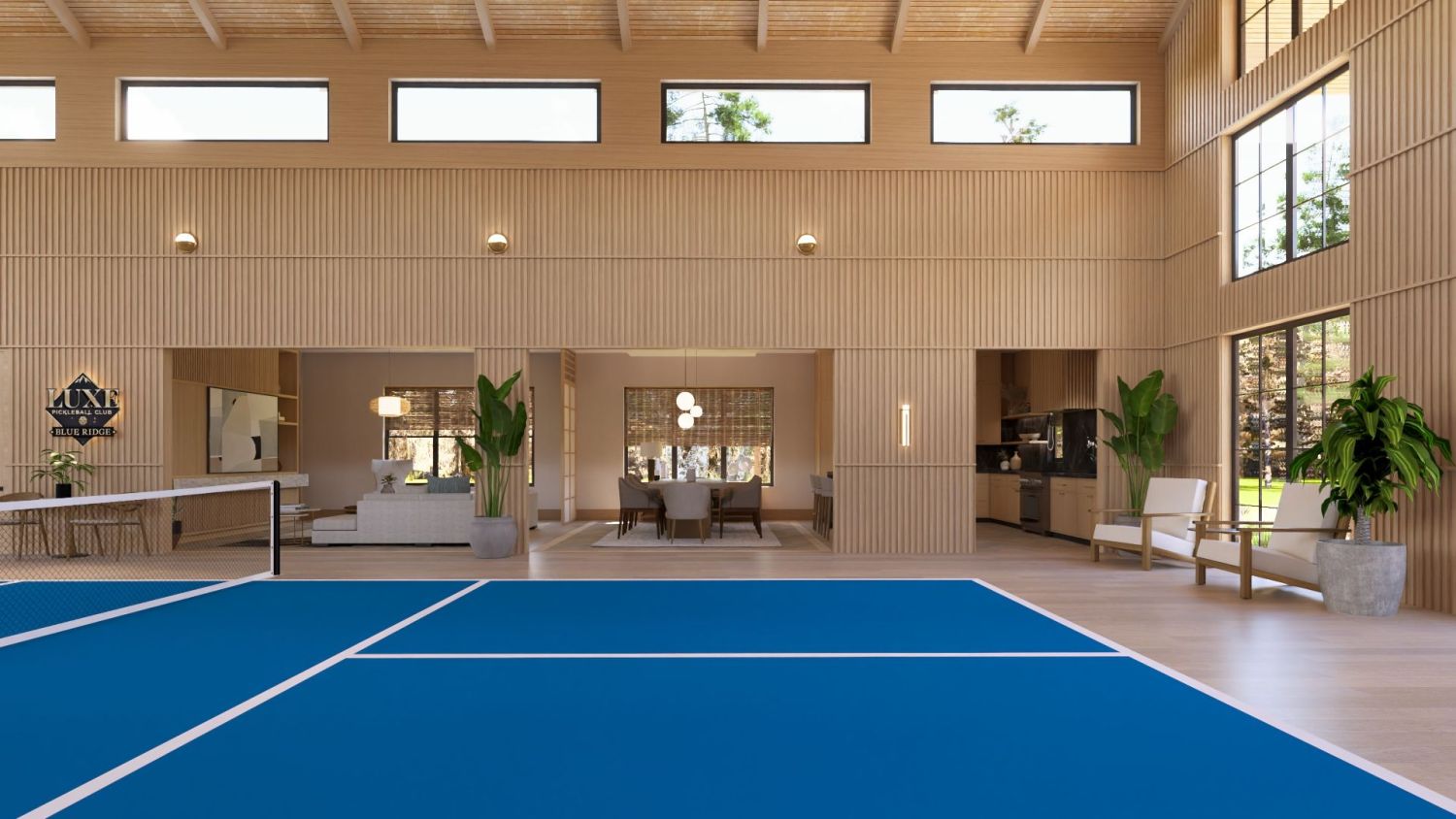 Full-Size, Climate-Controlled Court– Ideal For All Seasons of the Year