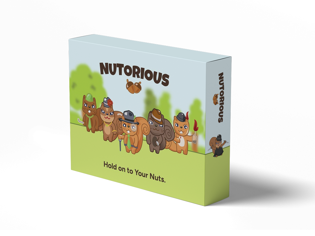 Nutorious - The fast-paced, nutty card game with Squirrel Mobsters