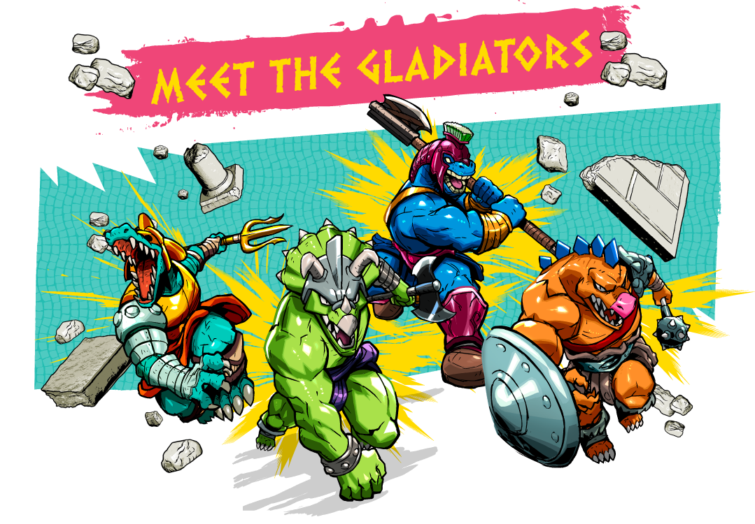 MEET OUR GLADIATORS